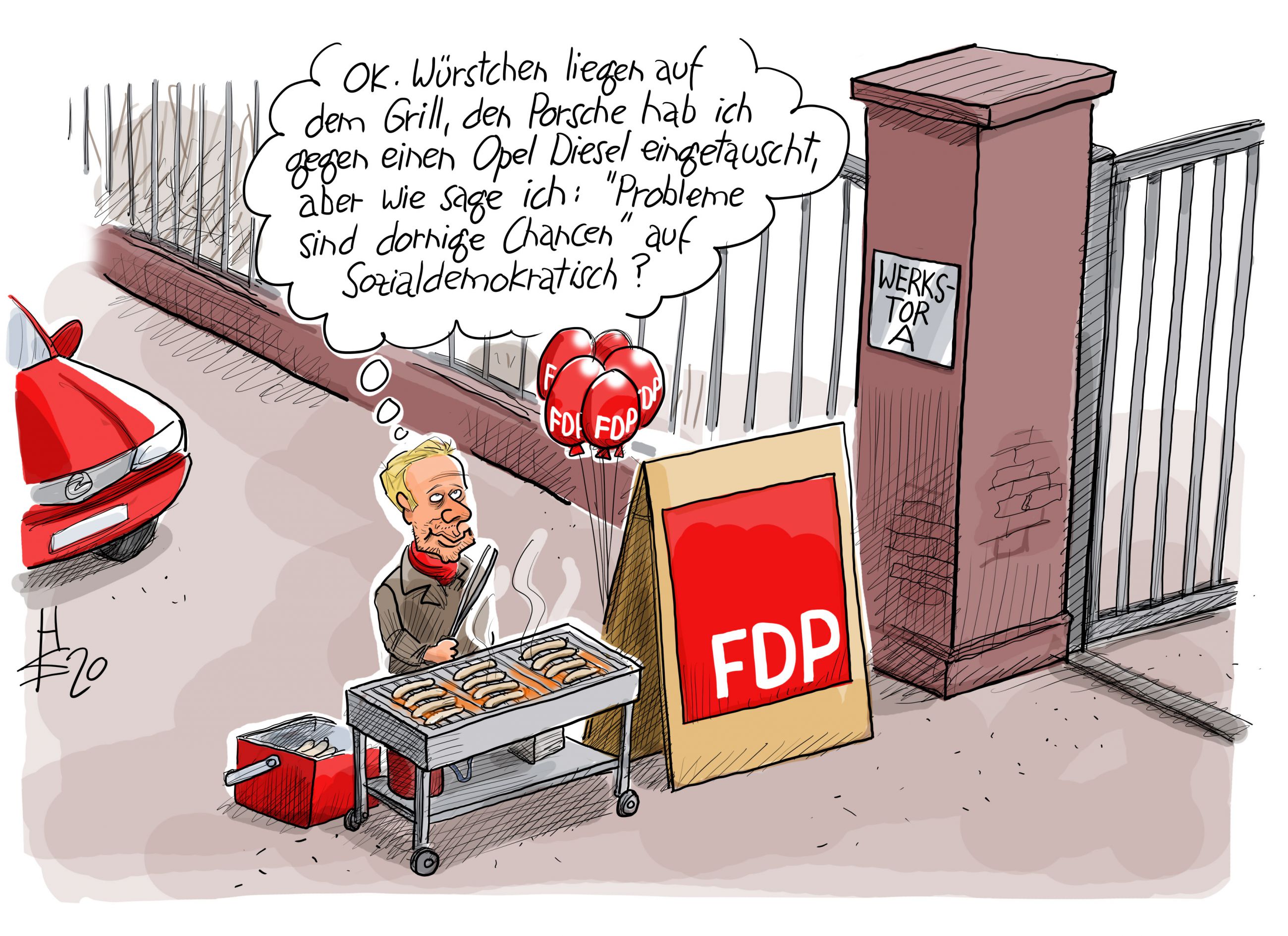 Bereit für die anströmenden Arbeitermassen | Cicero Online